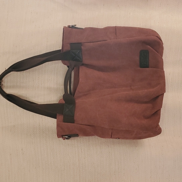 BMC | Bags | Bmc Carry All Maroon Canvas | Poshmark